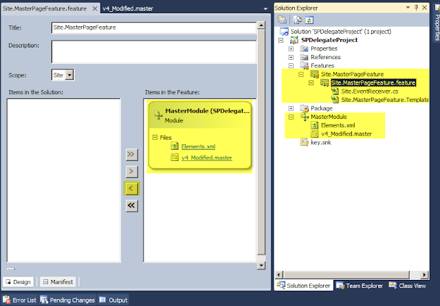 Aspiring Architect: Deploying Custom Master Page Using a sharepoint Feature