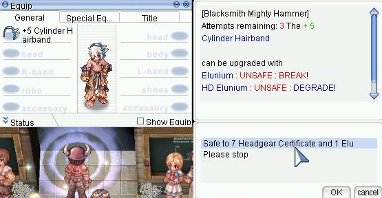 Ragnarok Online (iRo) Guias en Español: Ragnarok como dar Upgrade ...