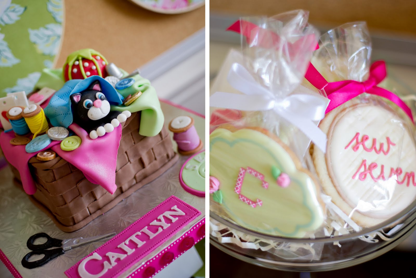 Kara's Party Ideas Vintage Sewing 7th Birthday Party! | Kara's Party Ideas