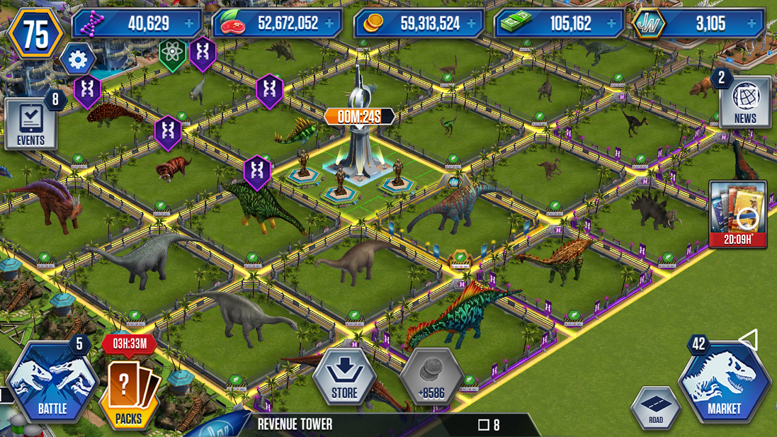  : Jurassic World The Game Tips & Tricks - Part 2 - Decorate Your 