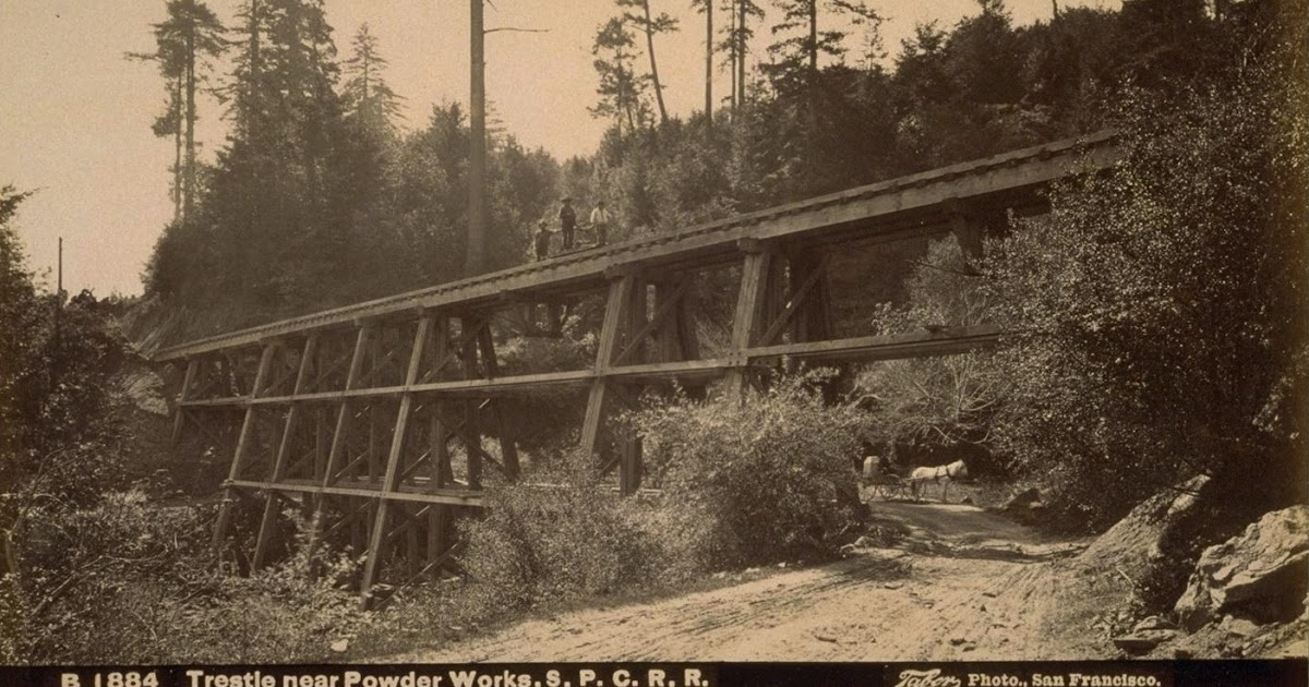 Santa Cruz Trains: Bridges: Shady Gulch