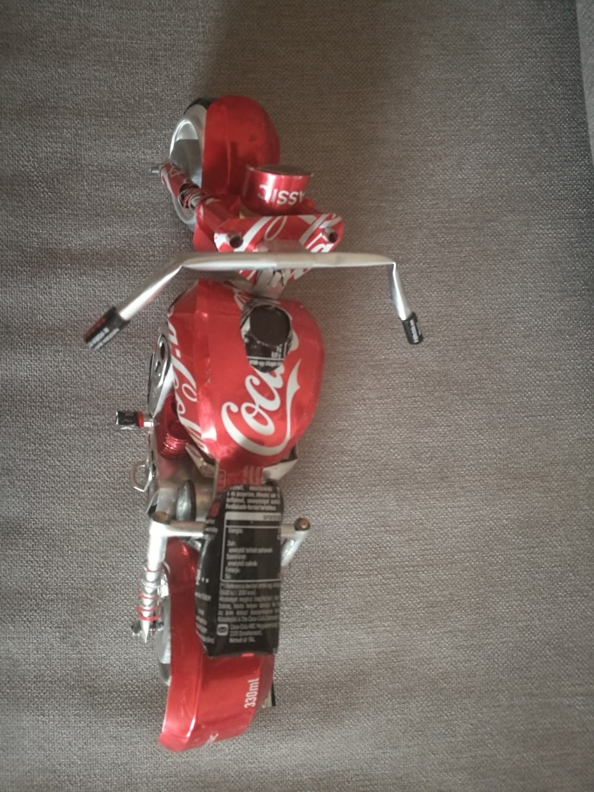 Coca-Cola motorcycle (soda can) ~ Vereckei Tibor rajzai