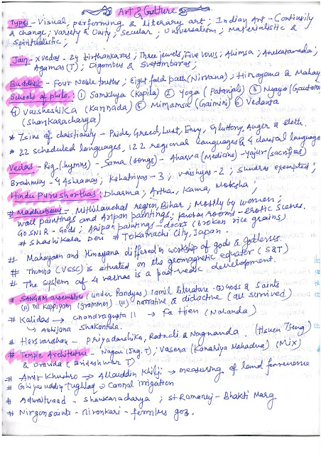 Genie Speaks: One Page Notes || Art & Culture