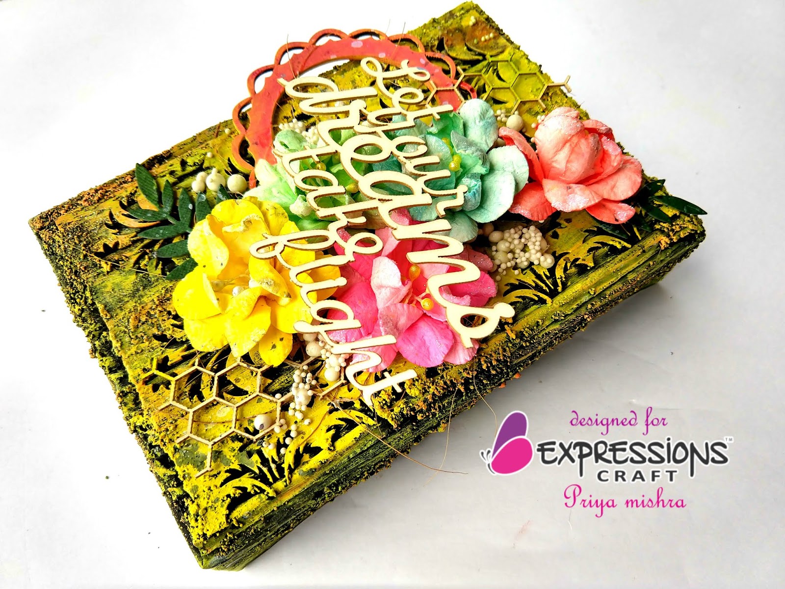 Priya Mishra Blog: Box Canvas for Expressions Craft