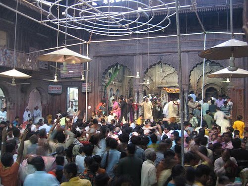 Banke Bihari Temple Mathura Vrindavan ~ Tatiya Sthan Vrindavan,Swami ...