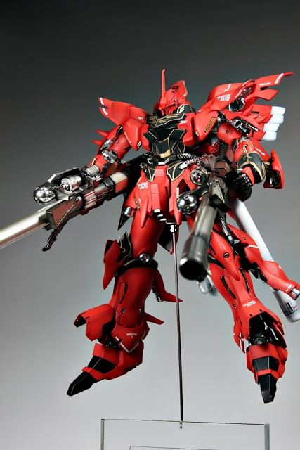 MG 1/100 MSN-06S Sinanju customized build