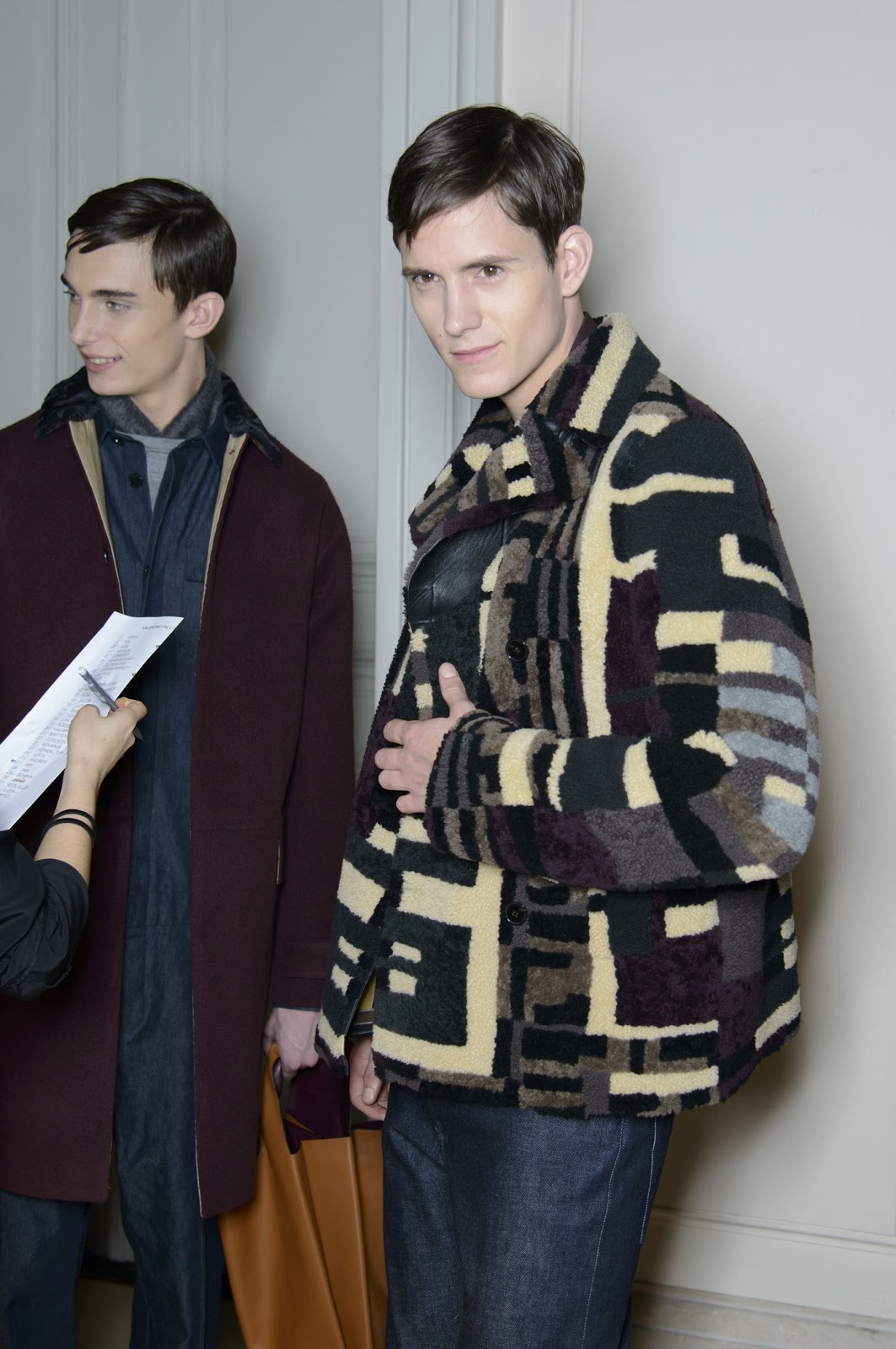 Male Model Otaku: Kyle Mobus: Fall/Winter 2014-15 【New York/Paris】[2/9 ...