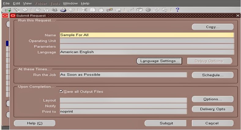Oracle Applications How To Make The Oracle Report Concurrent Program Ends With Warning