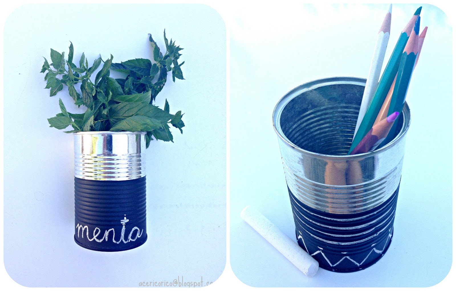 acericorico: Lata reciclada / Recycled can