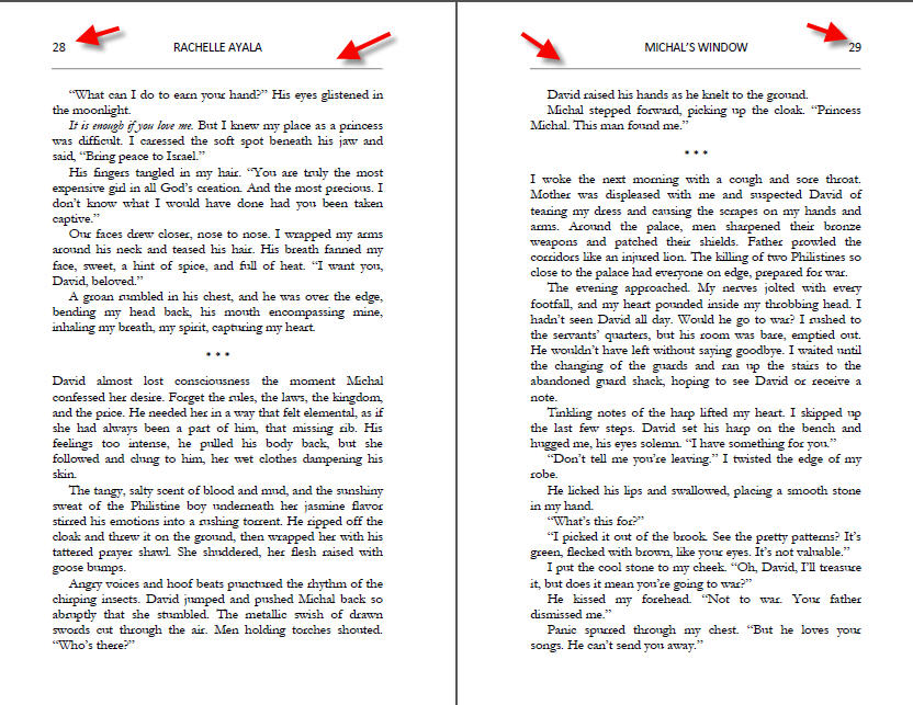 Rachelle Ayala Blog: Book Formatting