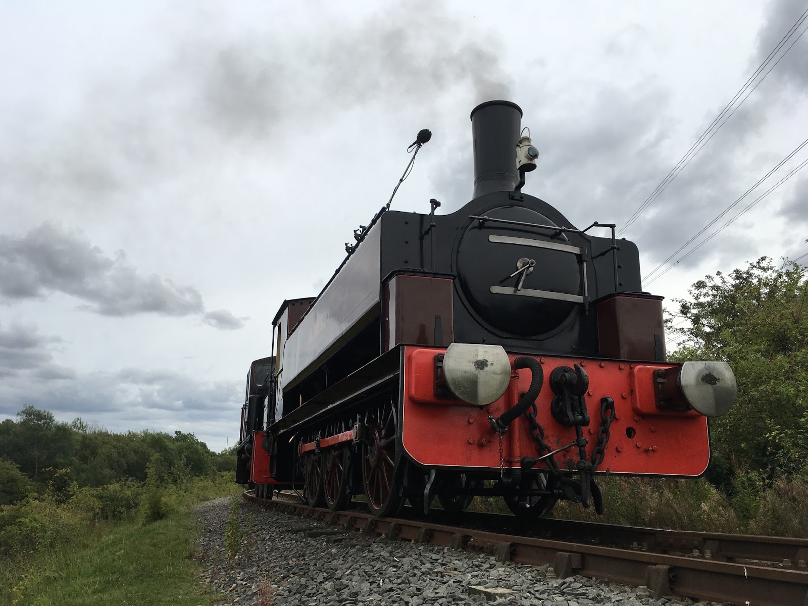 North Tyneside Steam Railway: Sound Recording on A.No.5