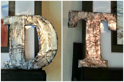 DIY Metal Letters - but not! - Taylor Allan Photography