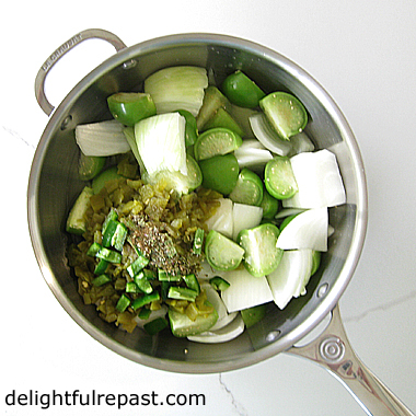 Delightful Repast: Tomatillo Salsa Verde - For Streamlined Cooking