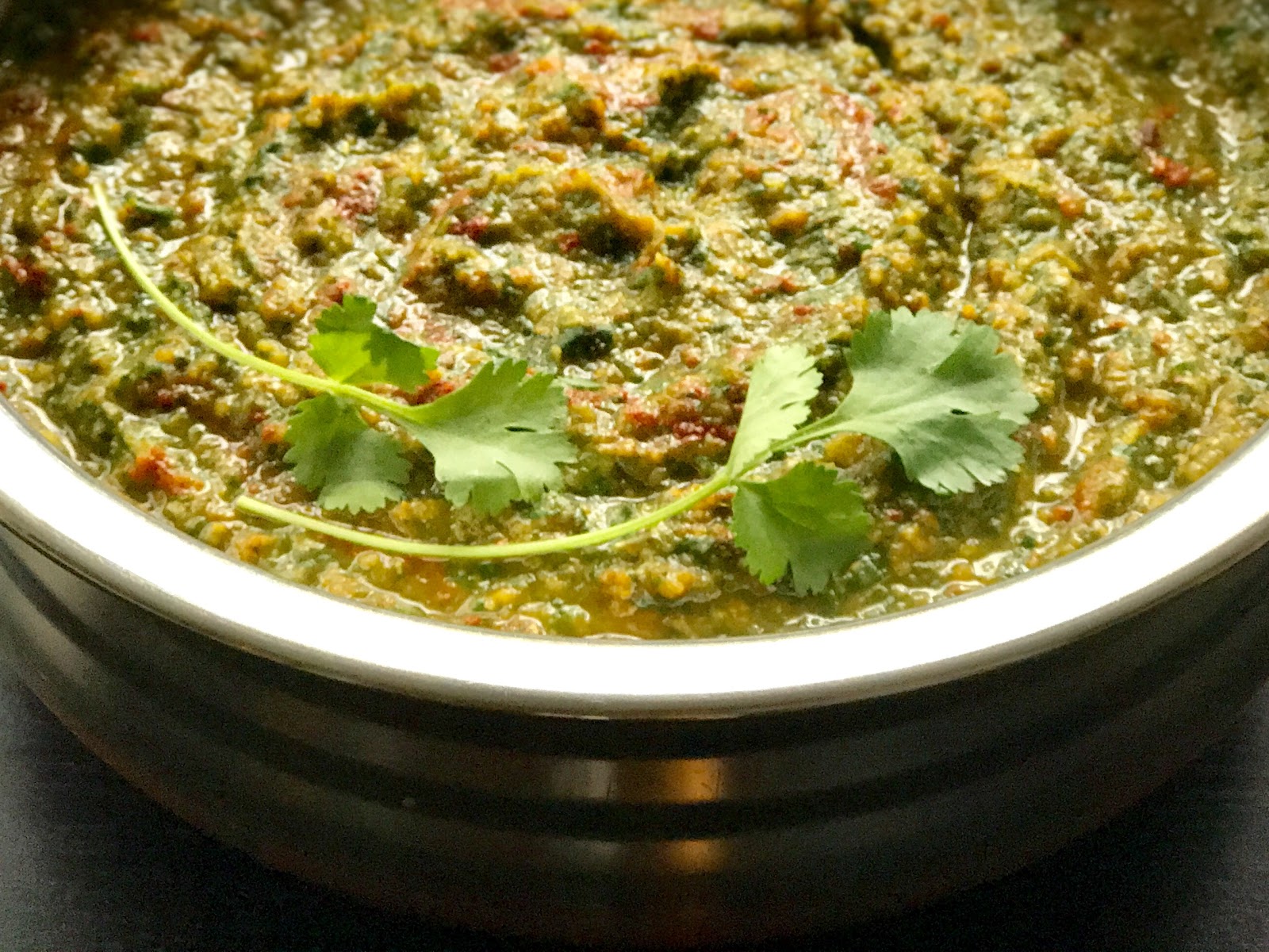 Fueling with Flavour: Sindhi Sai Bhaji - Spinach Stew