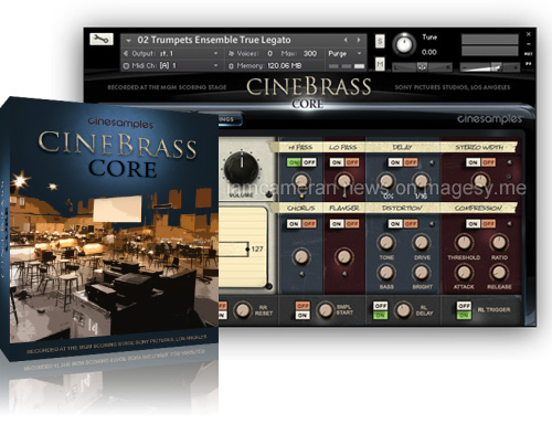 Music Samples, Kontakt, Comunidade, Oficial, : CineSamples Cinebrass Pro Kontakt Library 20.GB