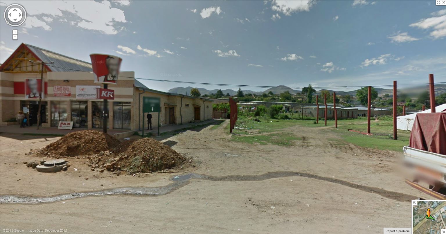 Favourite g. streetview: In Butha-Buthe, Lesotho.