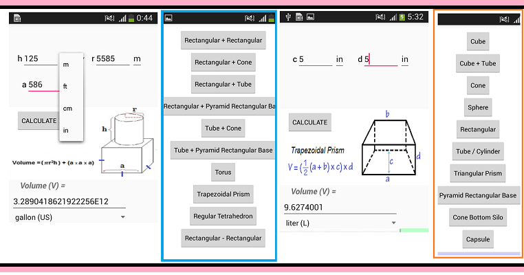 inacs12: Calculate The Volume of Irregular Shapes Easily
