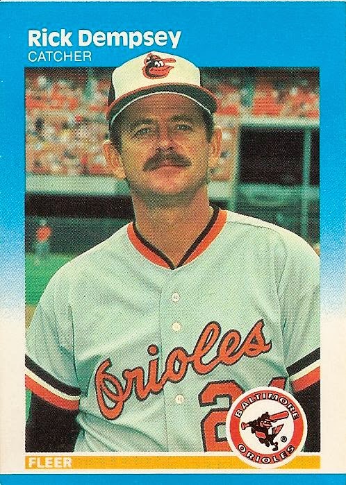 Orioles Card "O" the Day: Rick Dempsey, 1987 Fleer #567