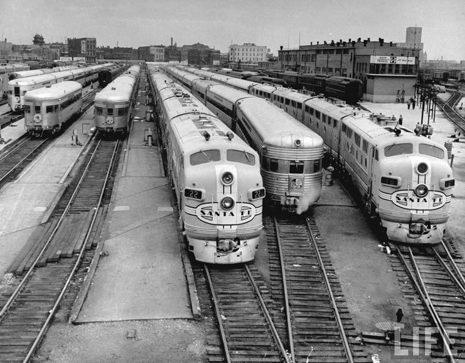 The Forgotten Railways of Chicago: The Santa Fe Railyard, Chinatown ...