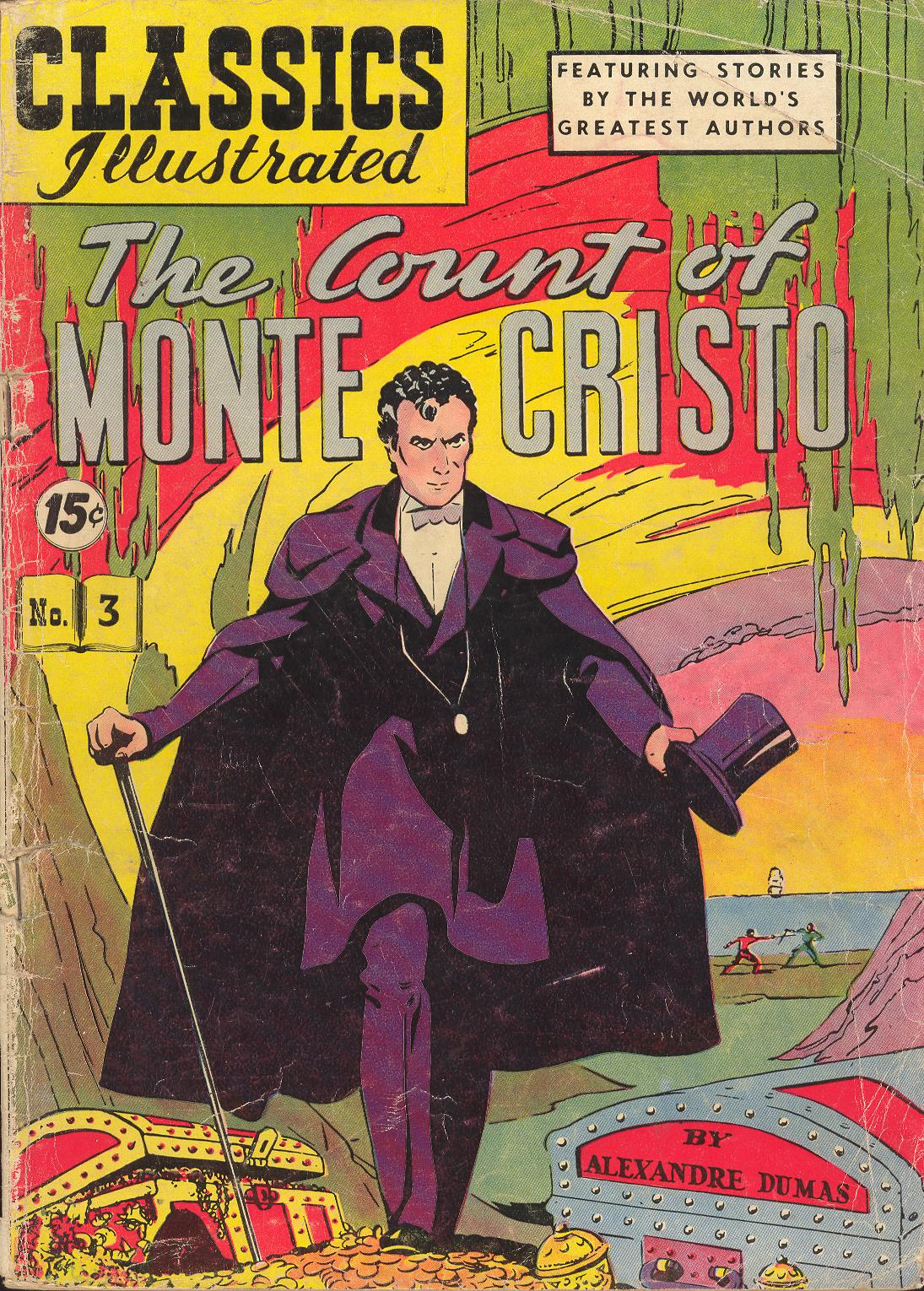 Old-fashioned Comics: Classic Comics (1941) - #3 "The Count of Monte ...