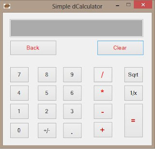 Sleepy Code: C# 2012 : Simple Calculator