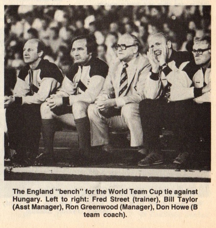 Soccer Nostalgia: June 6, 1981-Hungary 1-England 3-World cup Qualifier