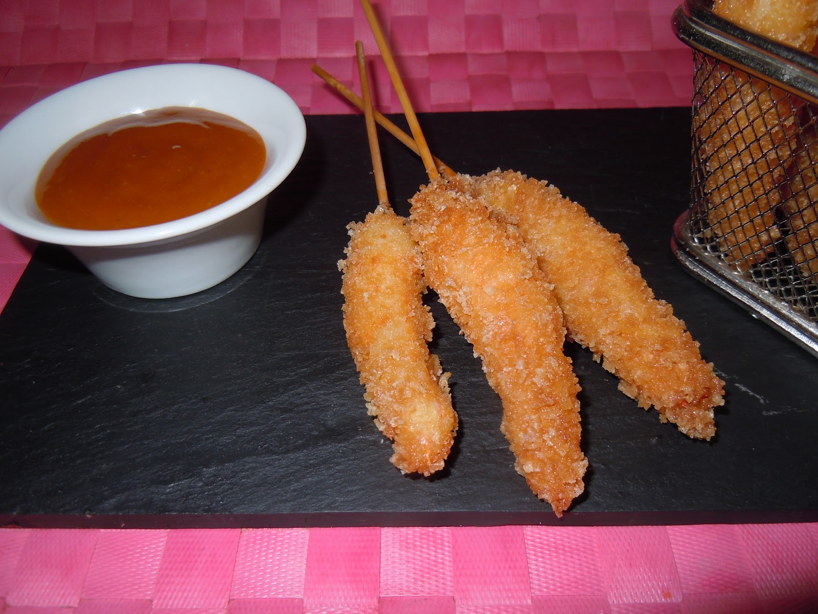 LANGOSTINOS CON PANKO