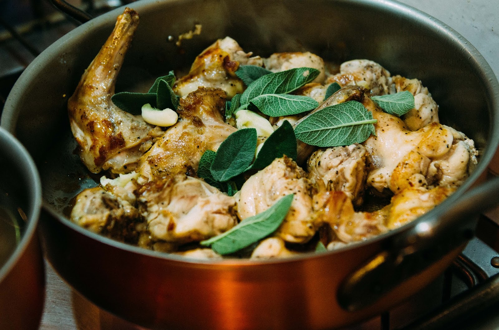 La Tavola Marche: Recipe: Braised Rabbit "Hunter's Style" - Coniglio ...