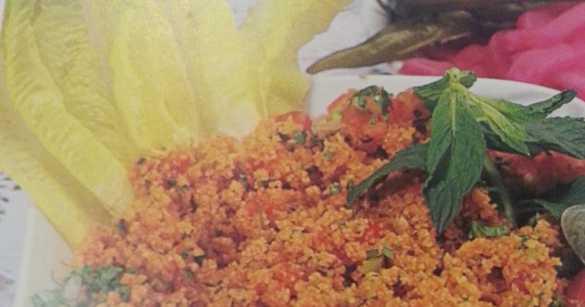 Lovely and Healthy: Armenian Itch Salad Recipe