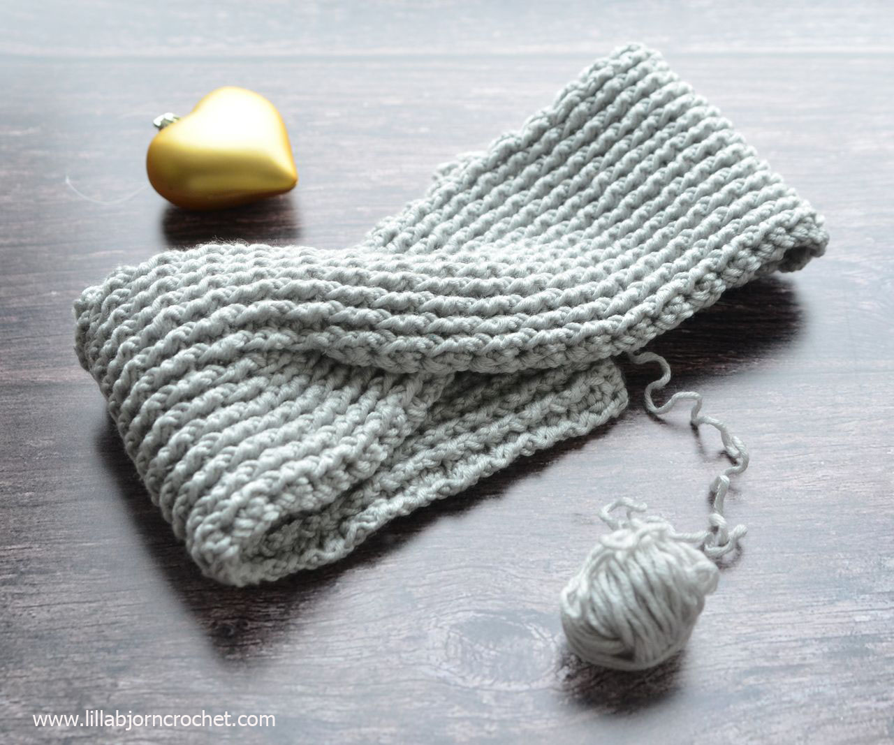 Rib Turban Headband: late Christmas gift | LillaBjörn's Crochet World