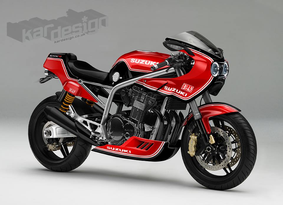 Racing Cafè: Cafè Racer Concepts - Suzuki GSX-R 1100 by Kardesign