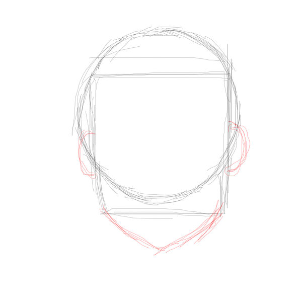 Pencil sketches and drawings: How to Draw an Embarrassed Face