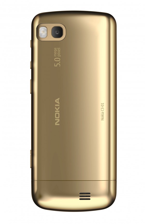 OS Mobile News: Nokia C3-01 Gold Edition.