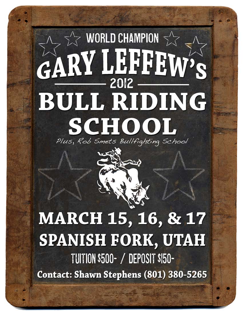 Rodeo Moms Club: Gary Leffew's Bull Riding School