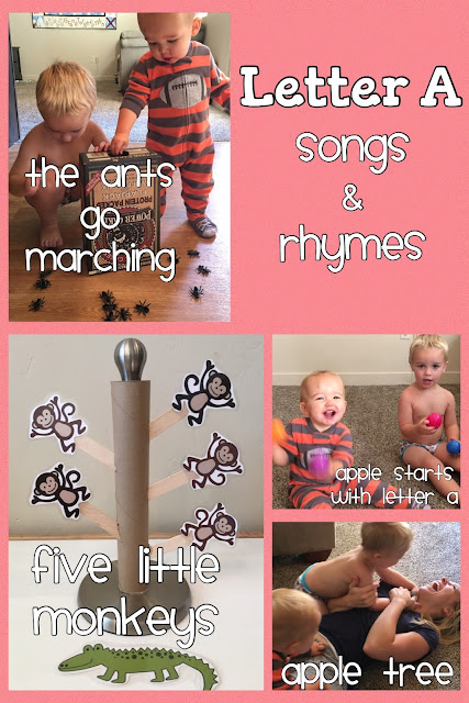 Letter A: Songs & Rhymes