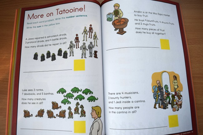 Mommy Maestra: Star Wars Workbooks for First Grade