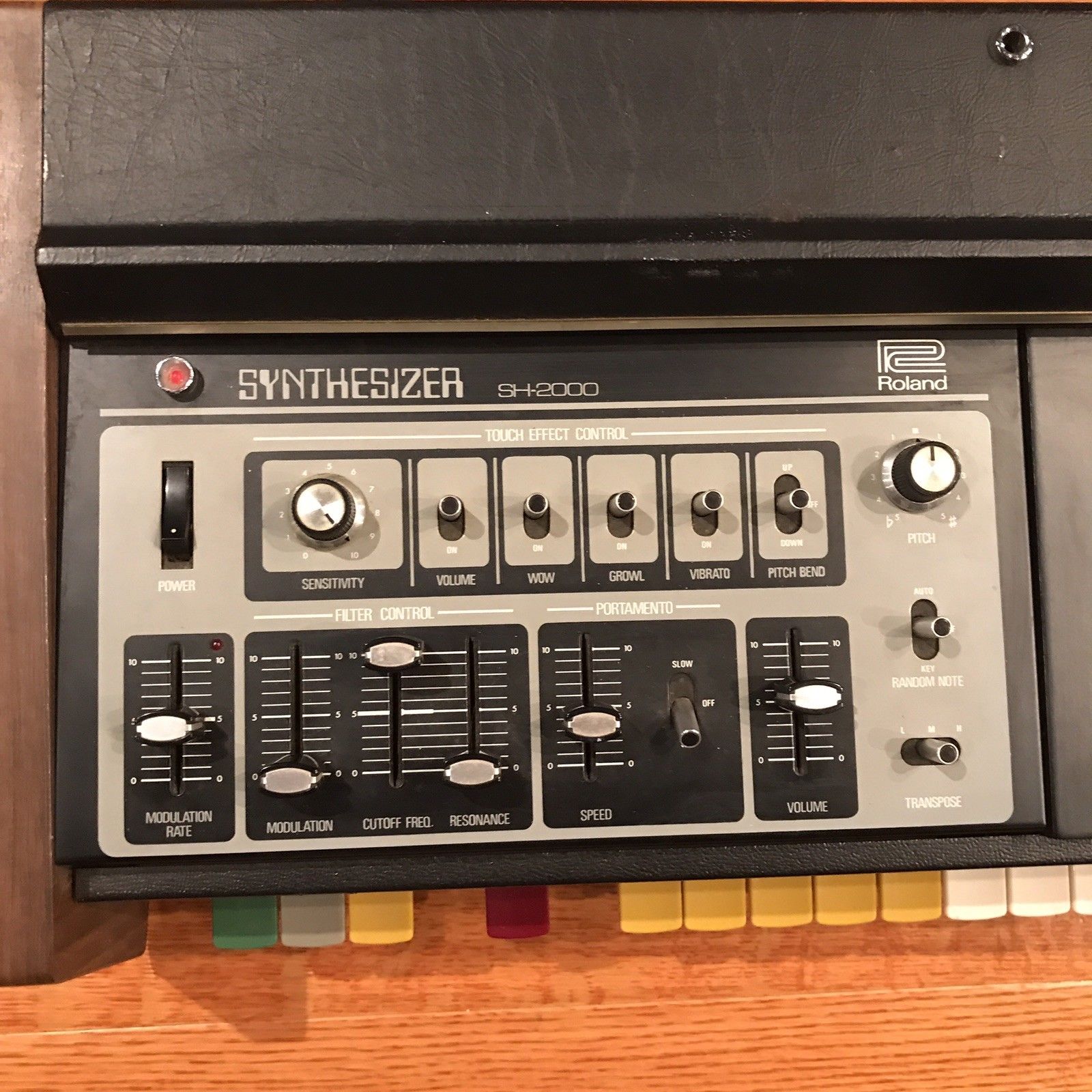 MATRIXSYNTH: Vintage Roland SH-2000 Analog Synthesizer