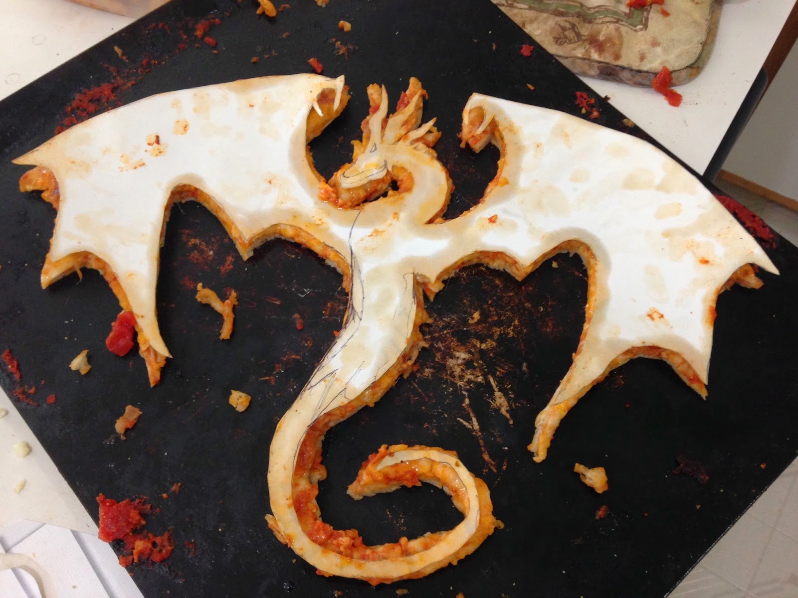 Unique Food Gifts: Dragon Pizza