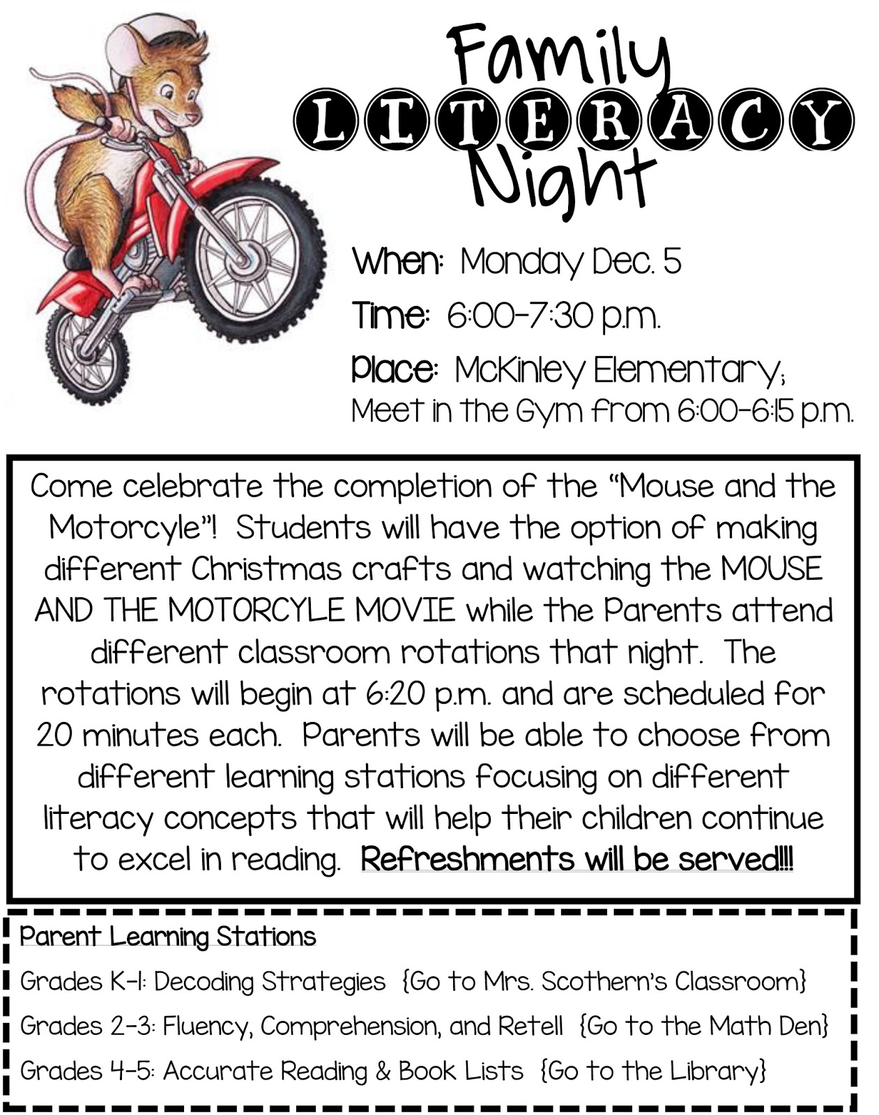 McKinley Elementary Cougars Family Literacy Night mckinley-elementary-cougars-family-literacy-night