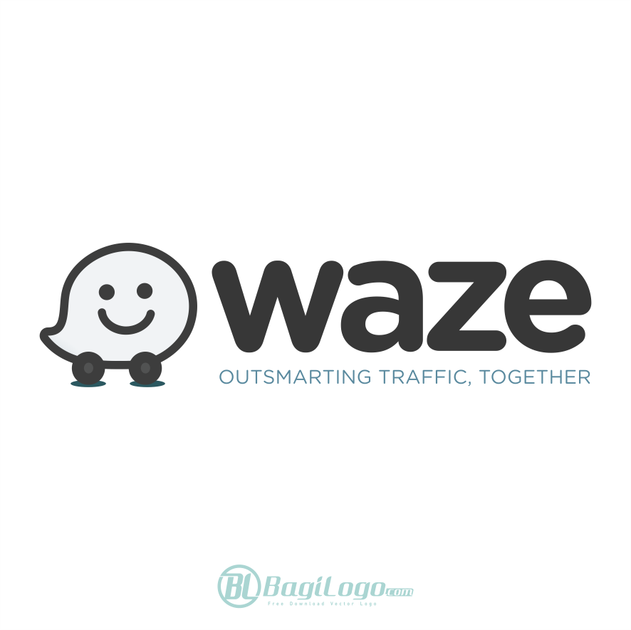 Waze Logo Vector - Bagilogo.com