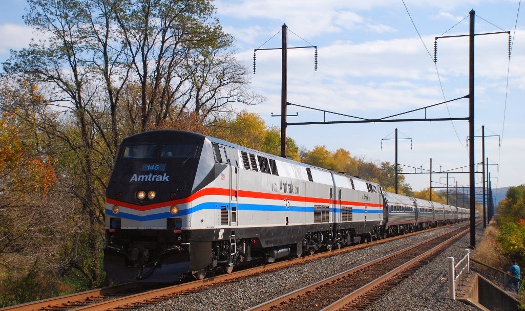 The Big Little Railroad Shop: Pennsylvania Amtrak sightings for ...