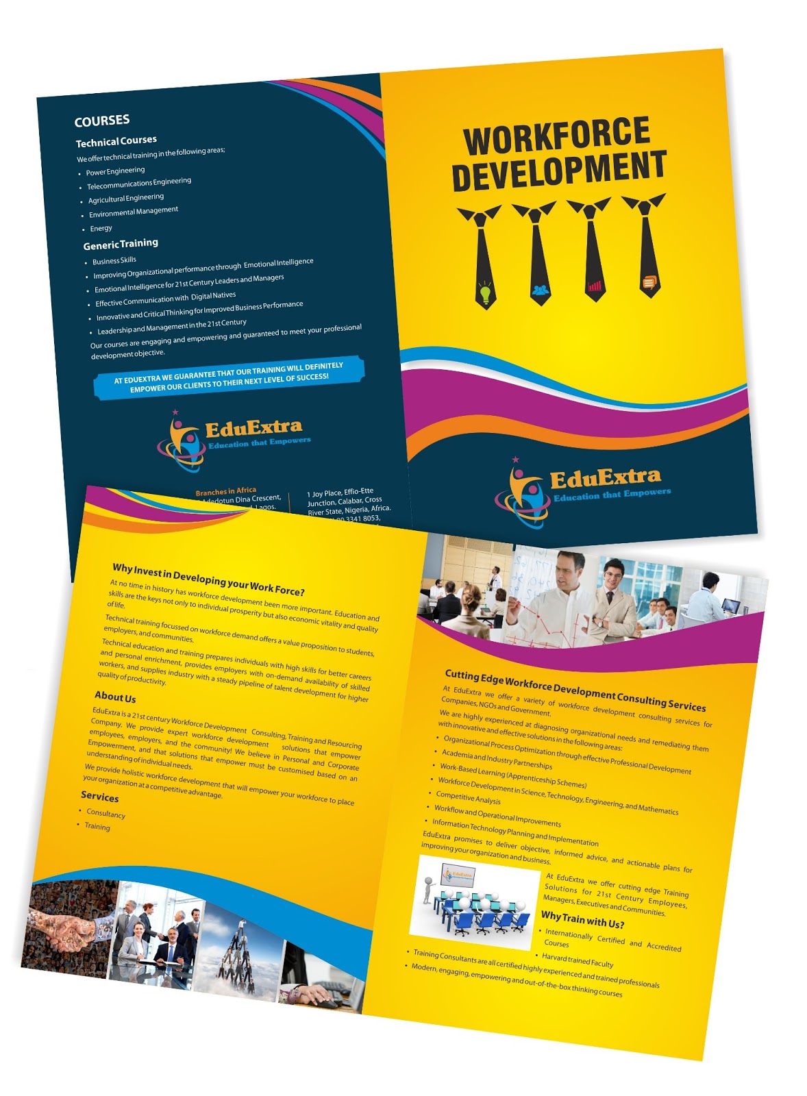 Freelance Graphic Designer: WORKFORCE DEVELOPMENT BROCHURE