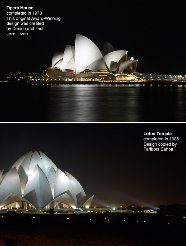 Baha'i Architecture - Lotus Temple | Baha'i Culture