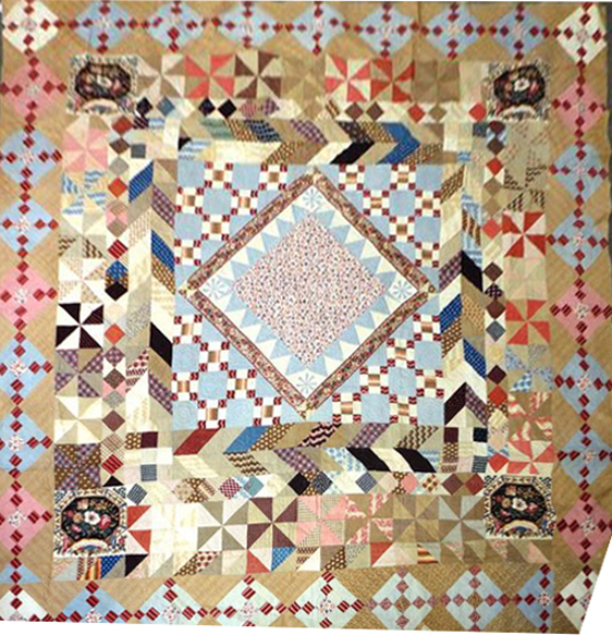 ChintzPanelQuilt: Panel #26: Wellington & Vittoria