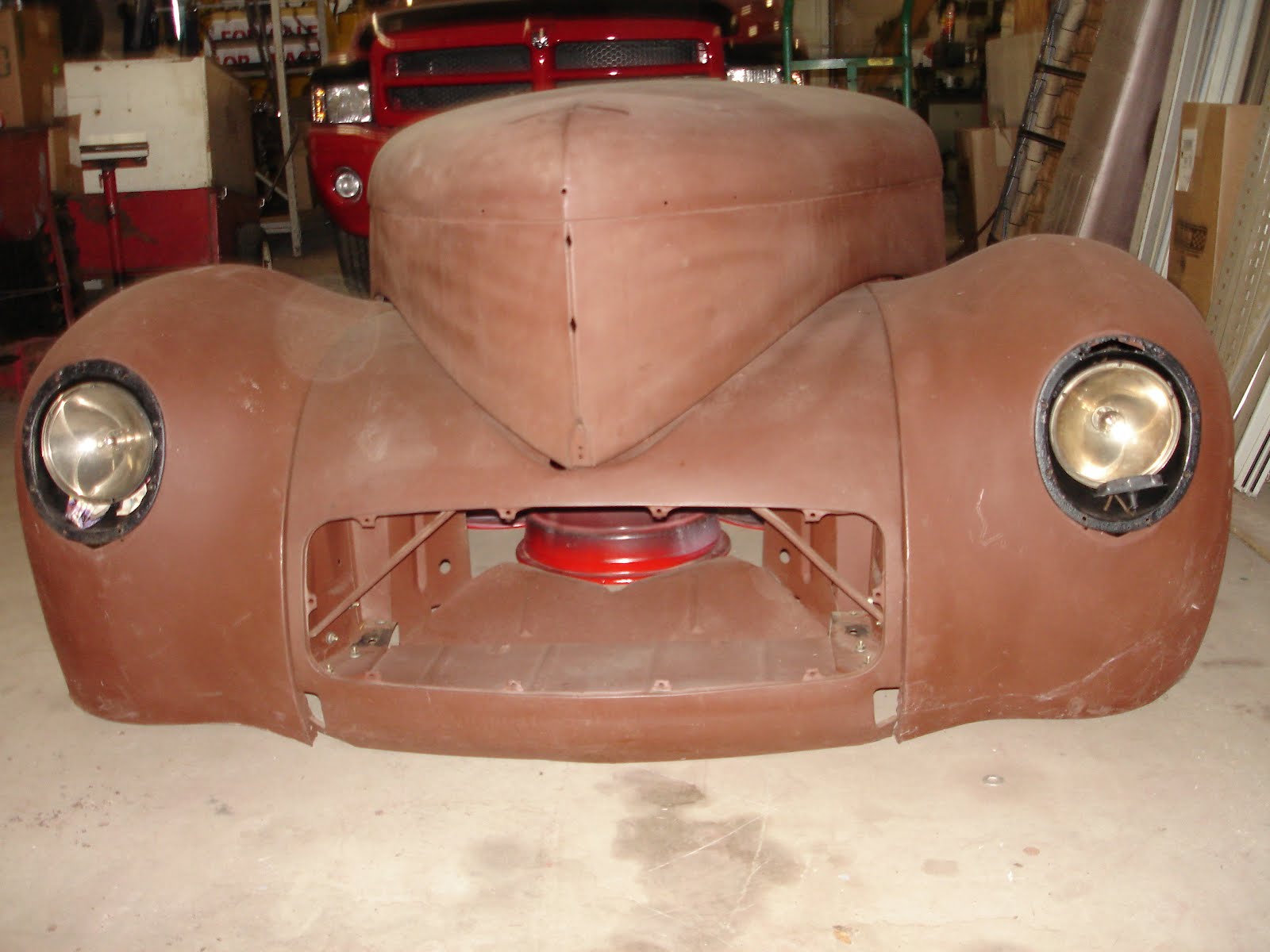 SWAP MEET: FOR SALE: '41 WILLYS FRONT END