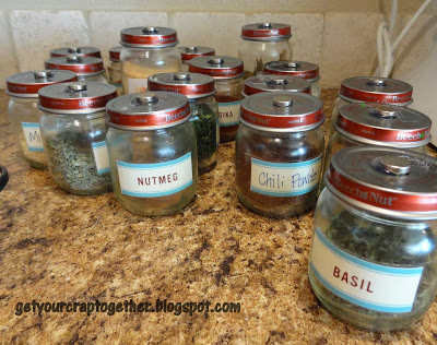 DIY Hanging Spice Rack | Sew Simple Home