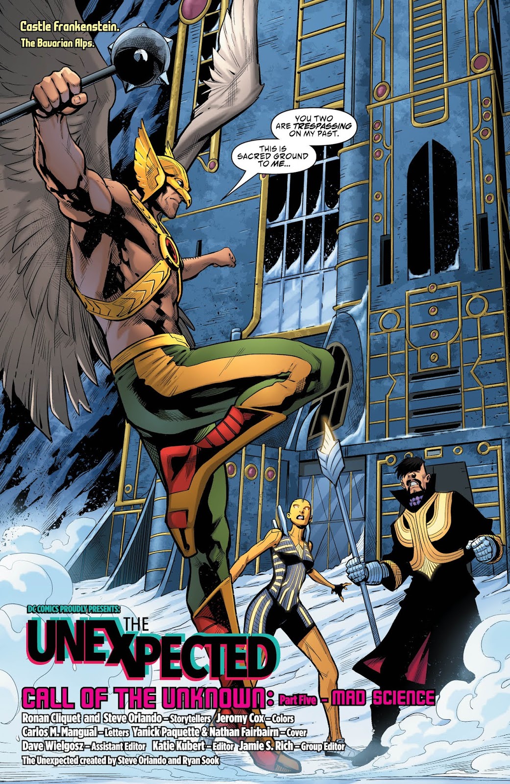 Weird Science DC Comics: PREVIEW: The Unexpected #5