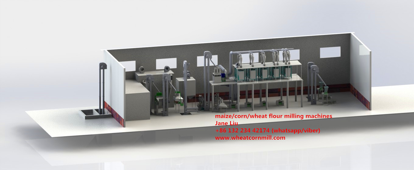 maize mill and wheat flour mill: New design for maize/corn/wheat ...