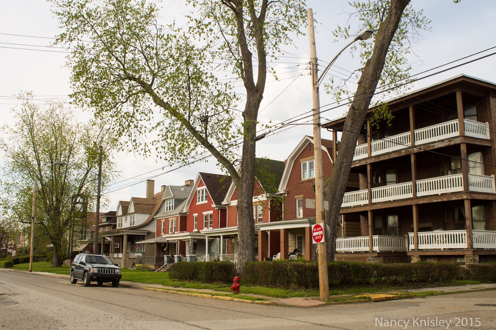 Ambridge Memories: Then and now: 600 block Park Road
