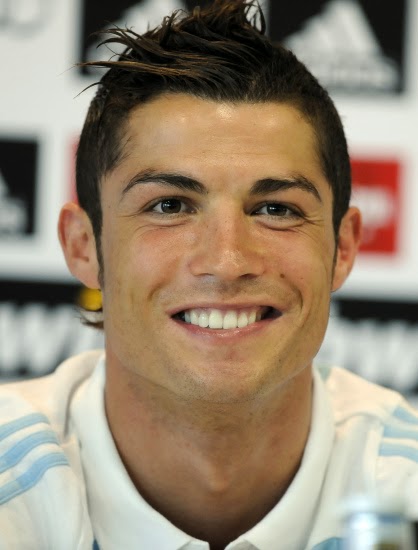 Male Athletes World: Soccer: Cristiano Ronaldo's happy face at one of ...